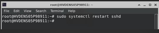 How do you change the default SSH port to enhance security?