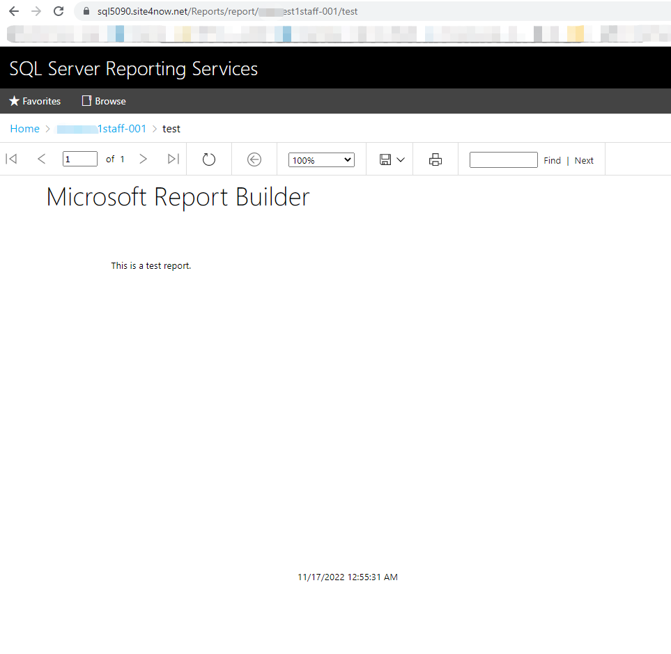 How to publish reports with Report Builder - myWindowsHosting.com