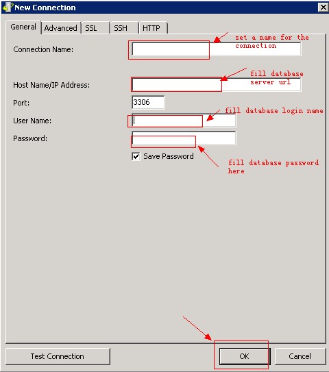 how to connect using navicat for mysql? - myWindowsHosting.com