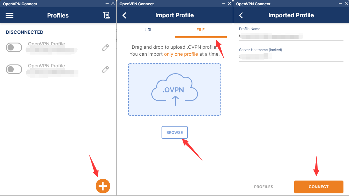 How to change VPN configuration to OpenVPN and set it up in client apps