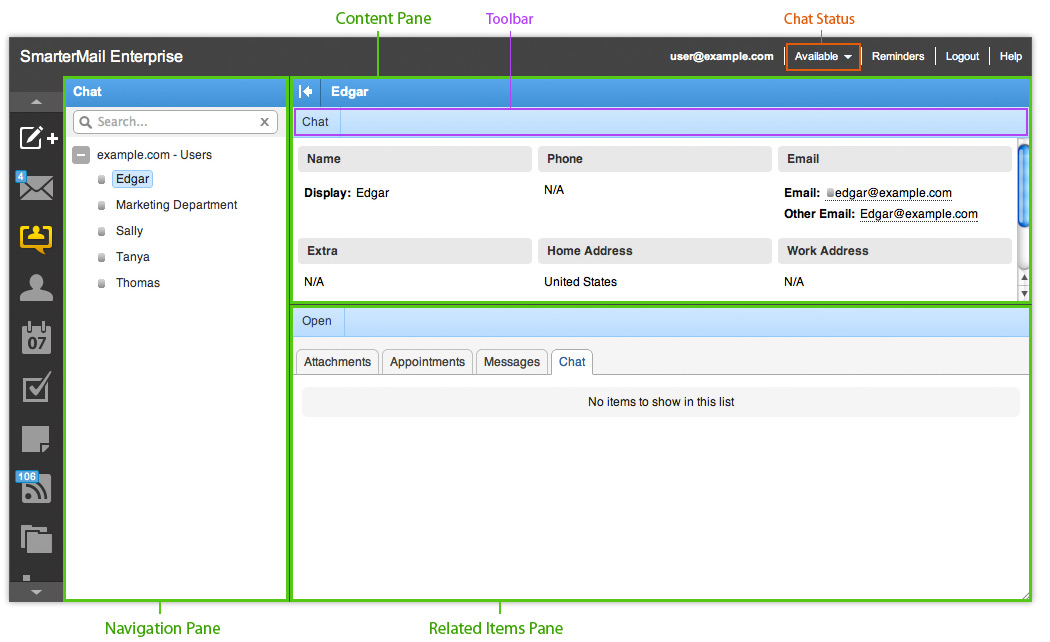 Enable SmarterMail's Chat Feature - myWindowsHosting.com